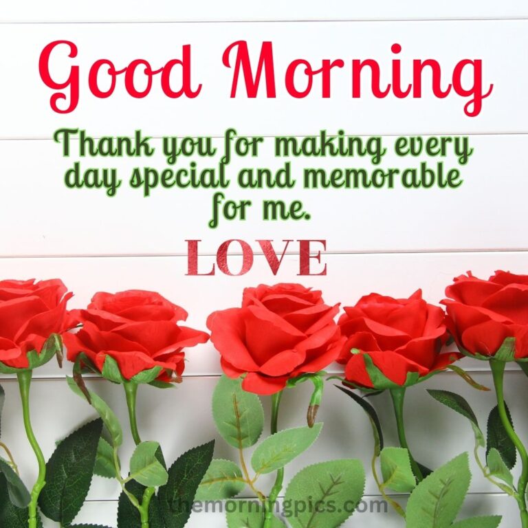 40+ Good Morning Love Images With Quotes